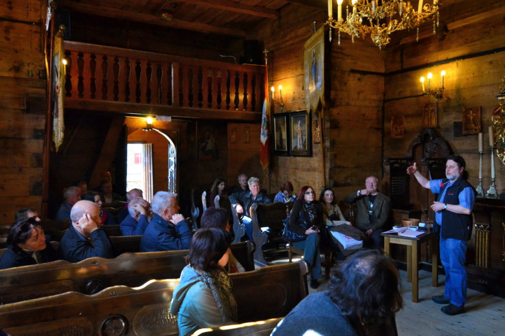 "Churches and icons of Lemkovyna" - in the oldest Lemko church ...