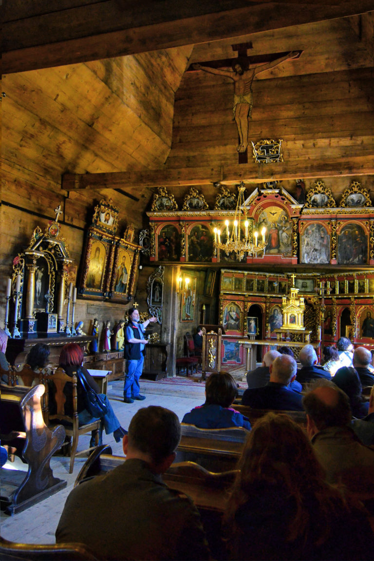 "Churches and icons of Lemkovyna" - in the oldest Lemko church ...